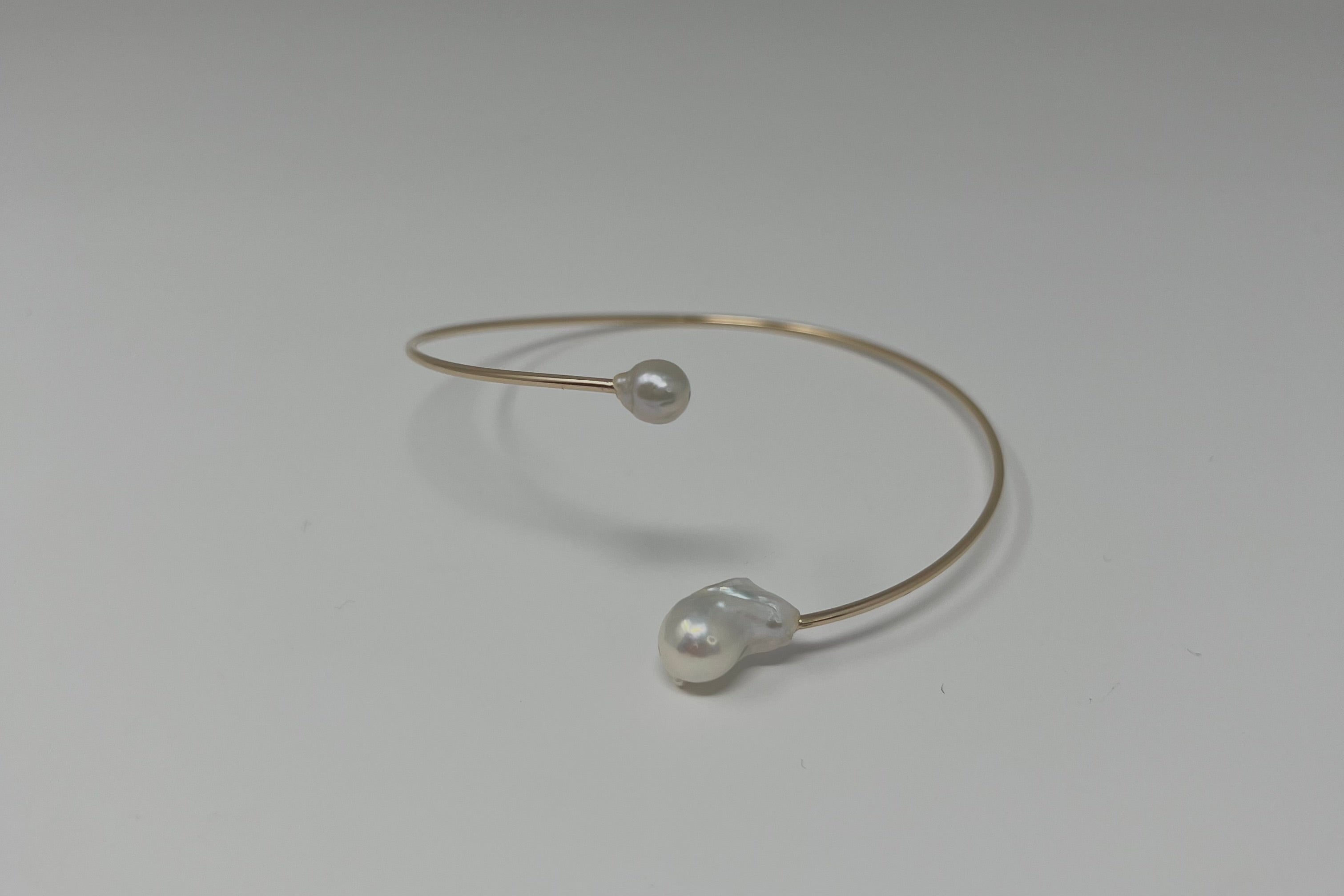 Marion Arm Cuff – Leather Stone Metal